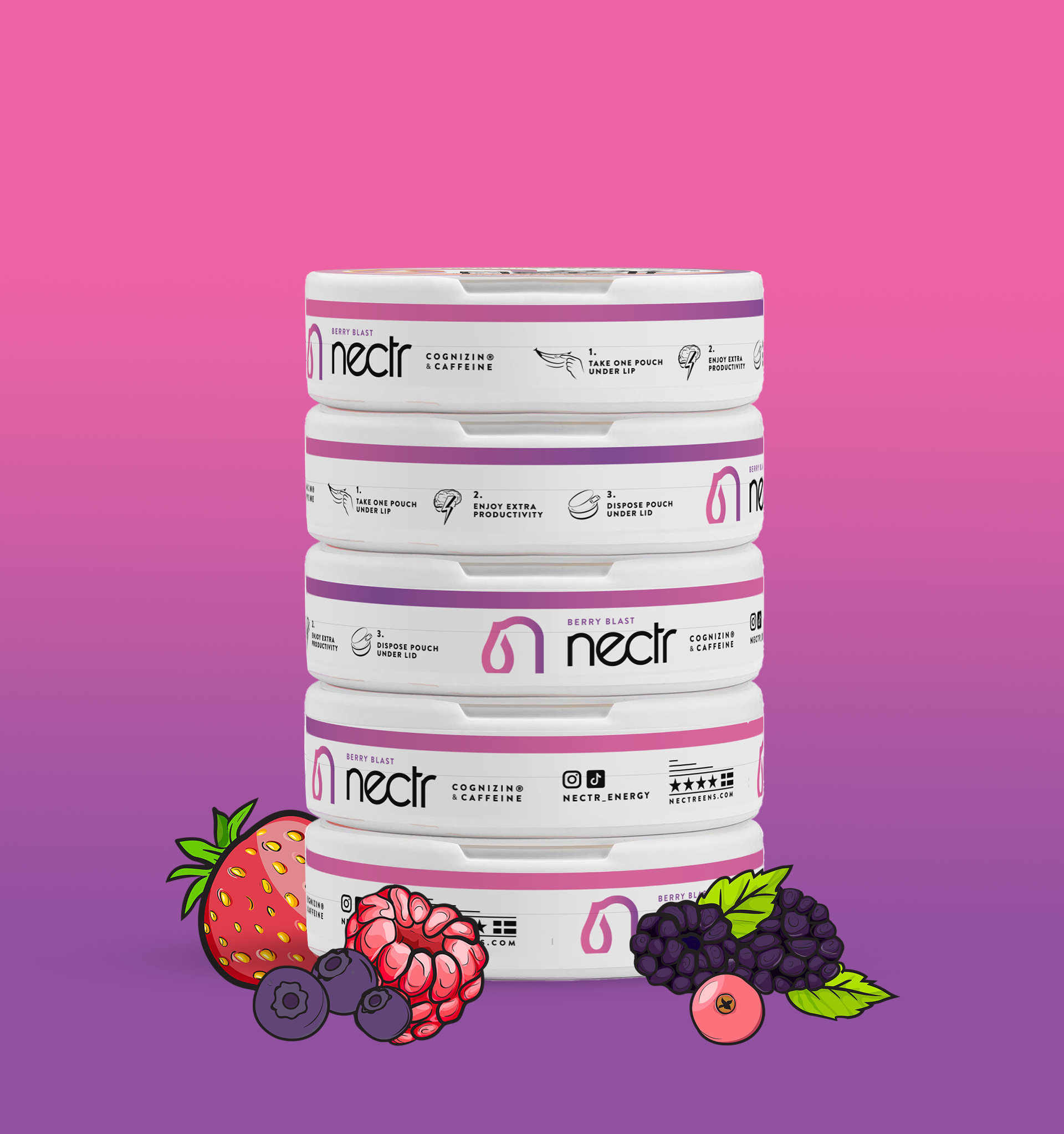 Nectr Energy - Nootropic Energy Pouches – Nectr.Energy